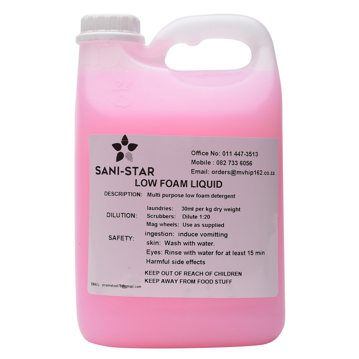 LOW FOAM LIQUID – Sani-Star